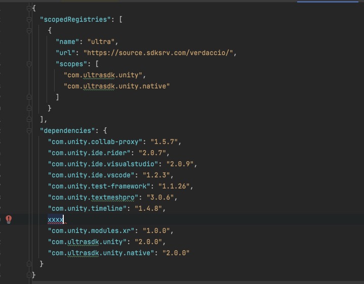 第一步：集成 | Ultra开发接入文档